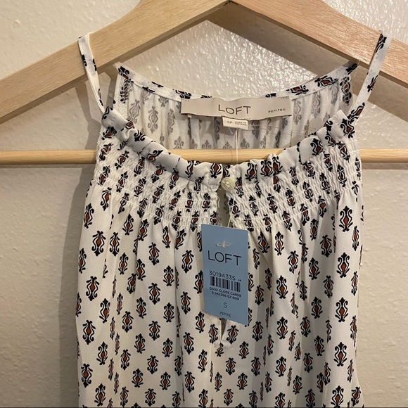 LOFT | Tops | Loft Nwtsmocked High Neck Tank | Poshmark